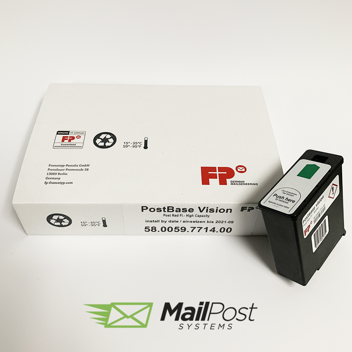 PostBase Vision Ink Cartridge (OEM) – High Capacity — MailPost Systems